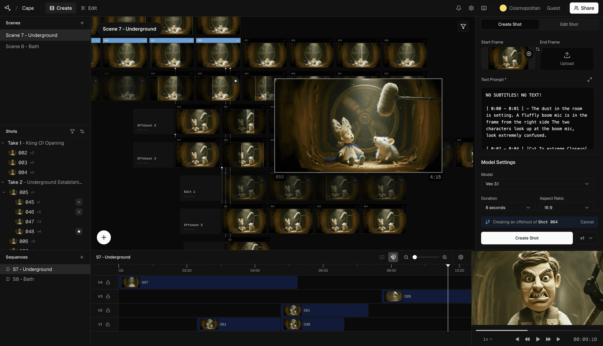 Martini | The Film Set for AI Videos | Martini